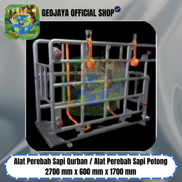 Alat Perebah Sapi Qurban / Alat Perebah Sapi Potong – 2700 mm x 600 mm ...
